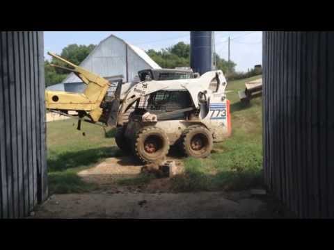 Getting ready for Chopping Corn