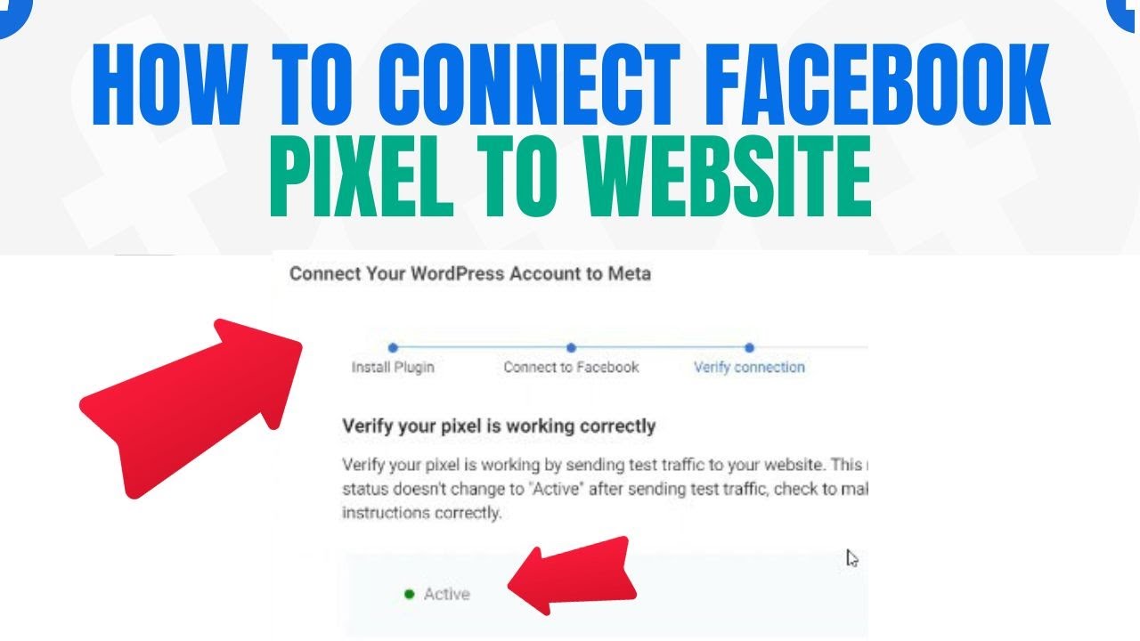 How to connect your Facebook pixel to website - YouTube
