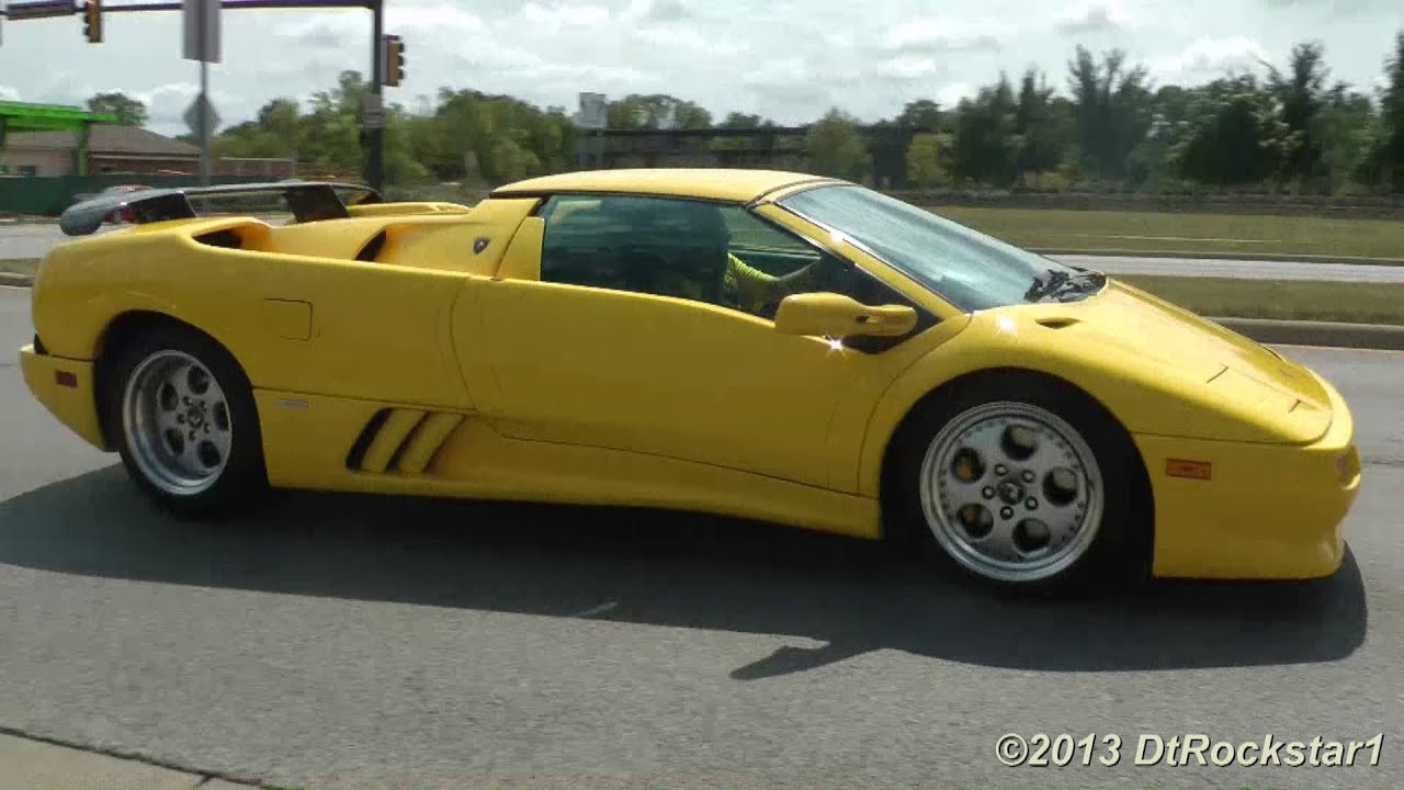 Accelerations: Aventador, Diablo, Countach, Testarossa, SE30, Pantera ...