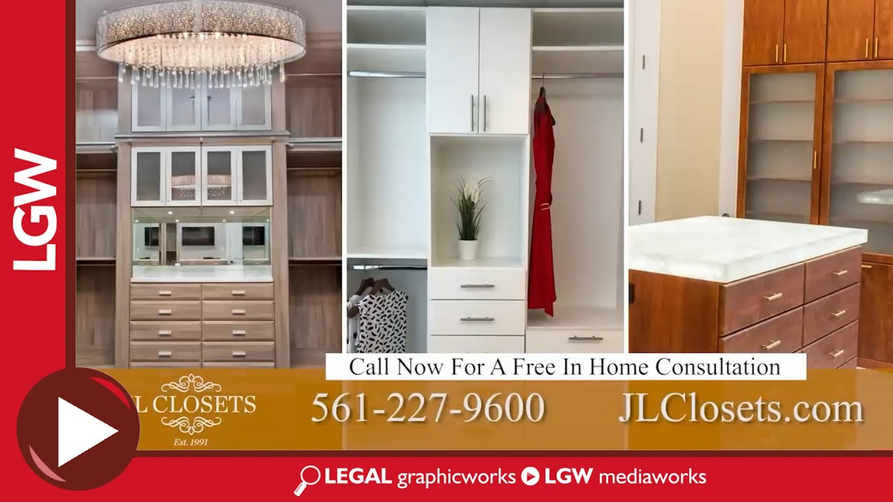 JL Closets 15 Spot B - YouTube