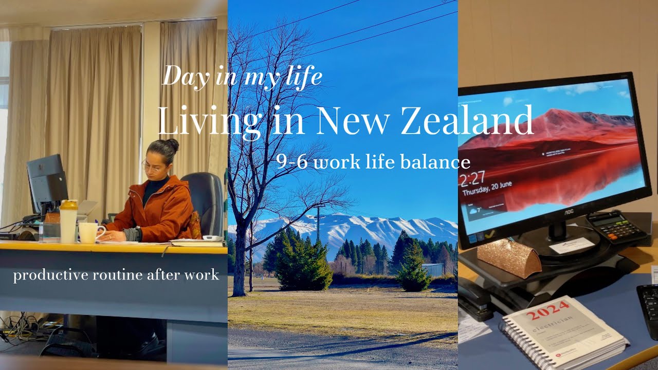 My NZ Life : 9-6 Work Routine in New Zealand | Life In New Zealand Ep ...