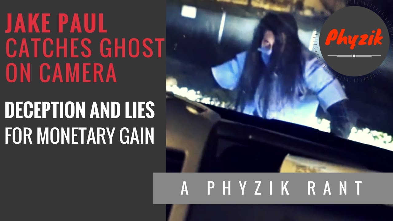 Jake Paul Catches a GHOST on Camera *Definitely not Fake!* (Jake Paul ...