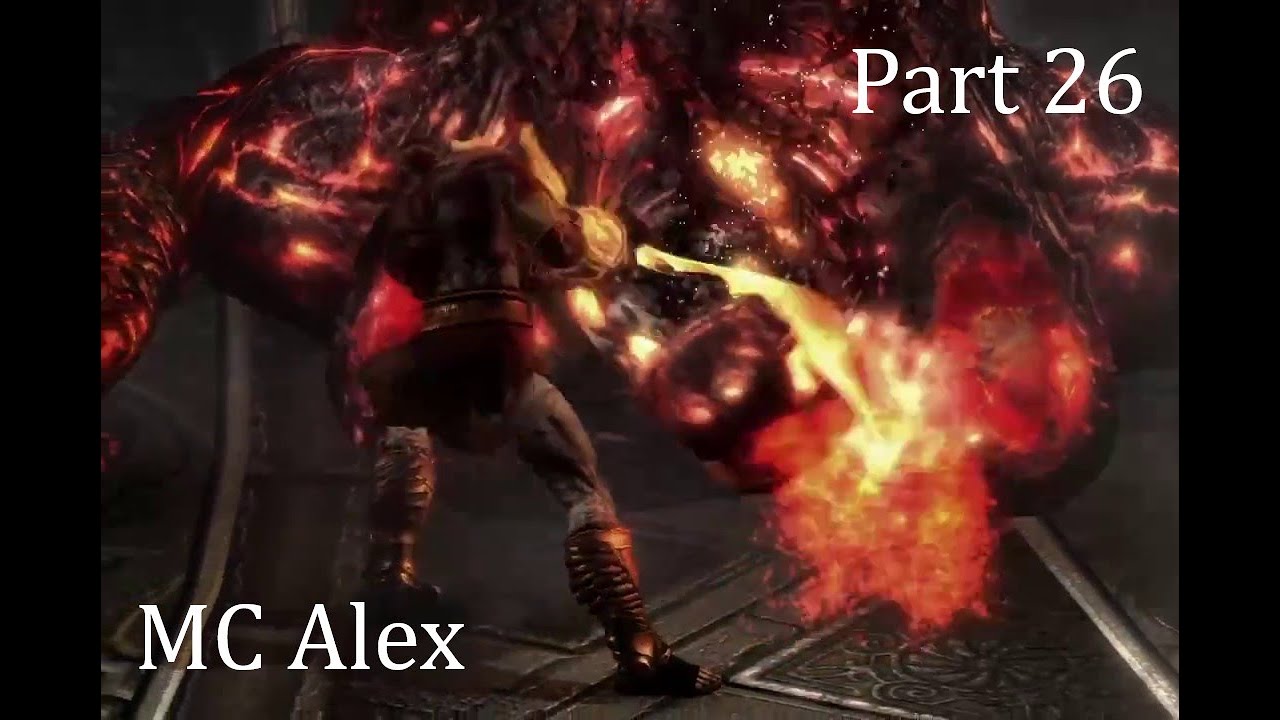 MC Alex Plays "God of War 3: Remastered" PART 26 - "F--- THIS FLAMING ...