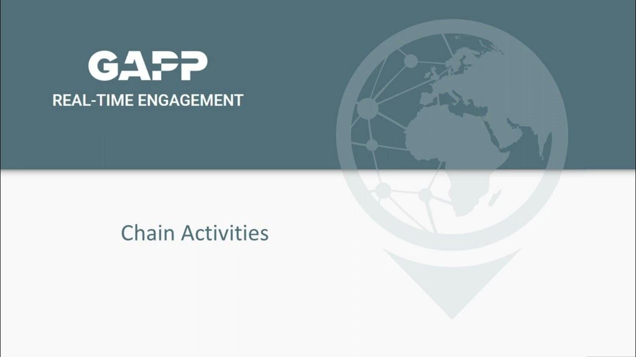 GAPP Chaining Activities - YouTube