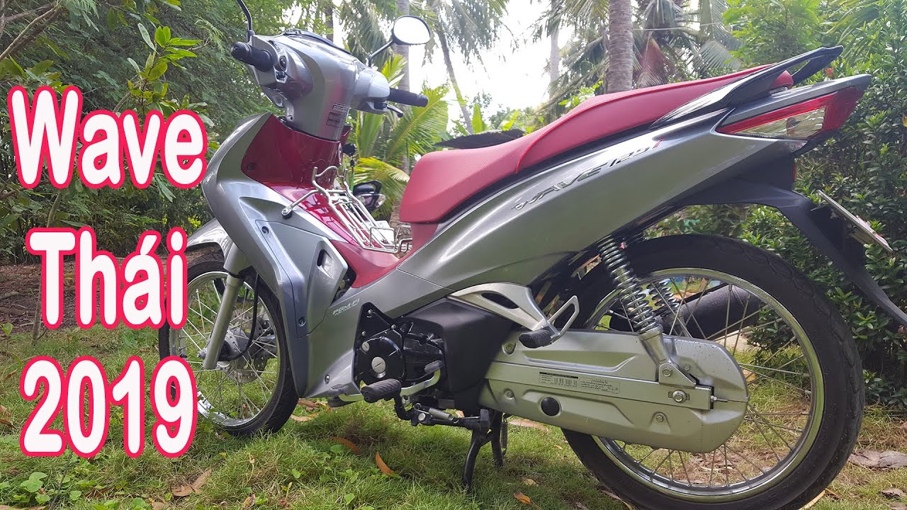 Honda Wave Thailand 125i bạc vs Future 125cc đỏ đen - Khác biệt giá bán ...