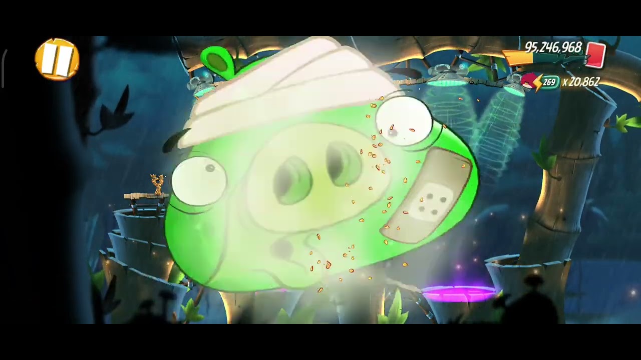 angry birds 2, king pig panic (alternative to shortcut),melody card, 2 ...
