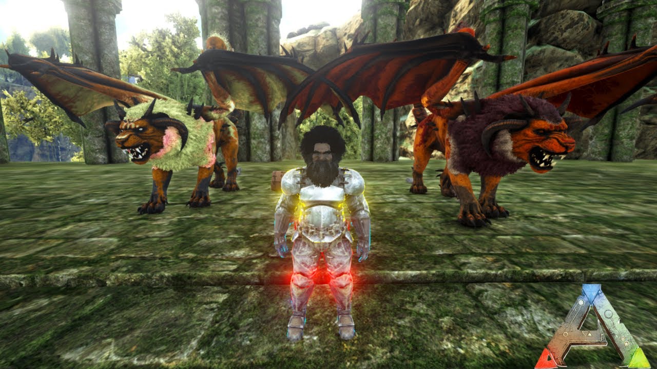 We got a FIRE and ICE Manticore! Ark modded (DOX) ep 12 - YouTube