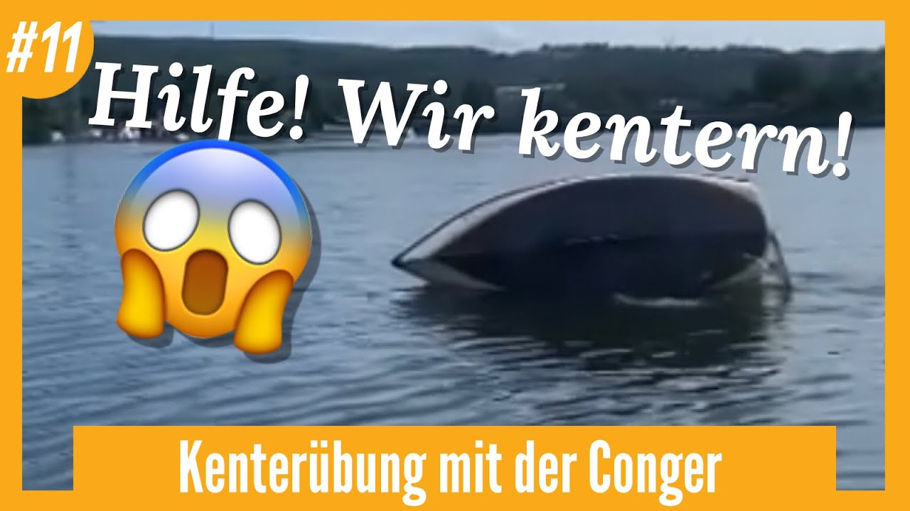 Kentern mit der Conger-Jolle 2021 - YouTube