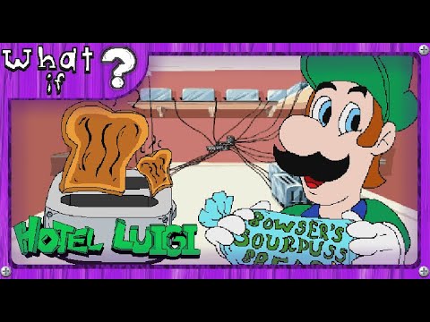 Hotel Mario - If Luigi had his own toast cutscene! - YouTube