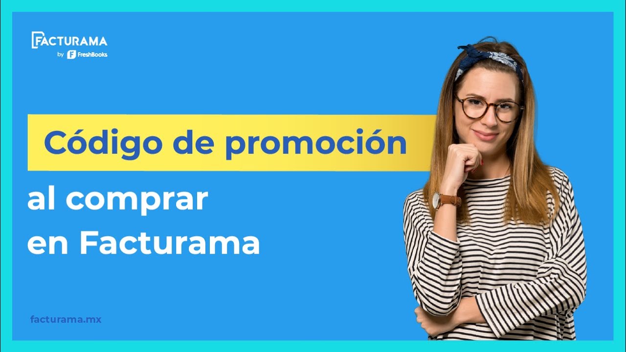 Cómo hacer válido un código de promoción al comprar en Facturama - YouTube
