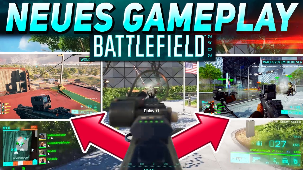 Neues BATTLEFIELD 2042 Gameplay zeigt Spezialisten und Maps - YouTube