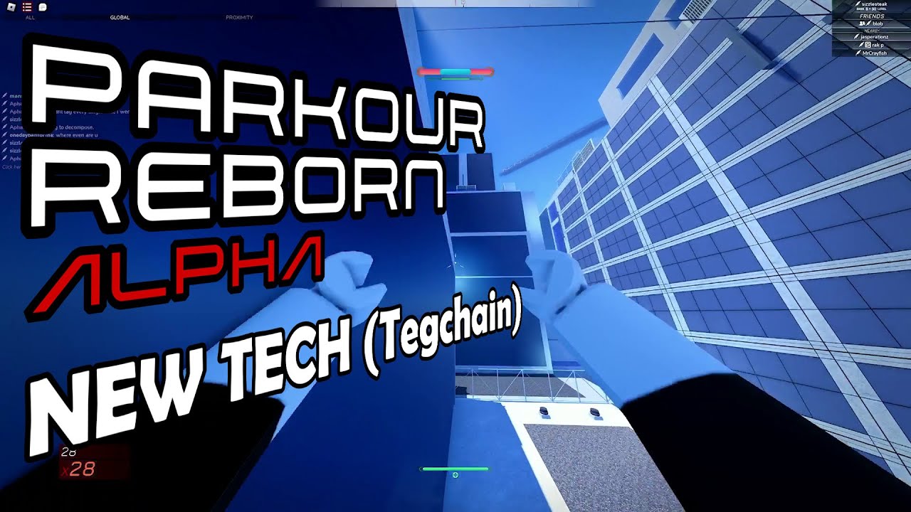 New Parkour Reborn Tech!11!! (Tegchain) - YouTube