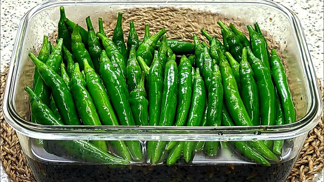 청양고추 장아찌 이렇게 드셔보세요 청양고추 장아찌 맛있게 담그는 방법 장아찌요리 고추장아찌요리 청양고추 장아찌 청양고추 장아찌