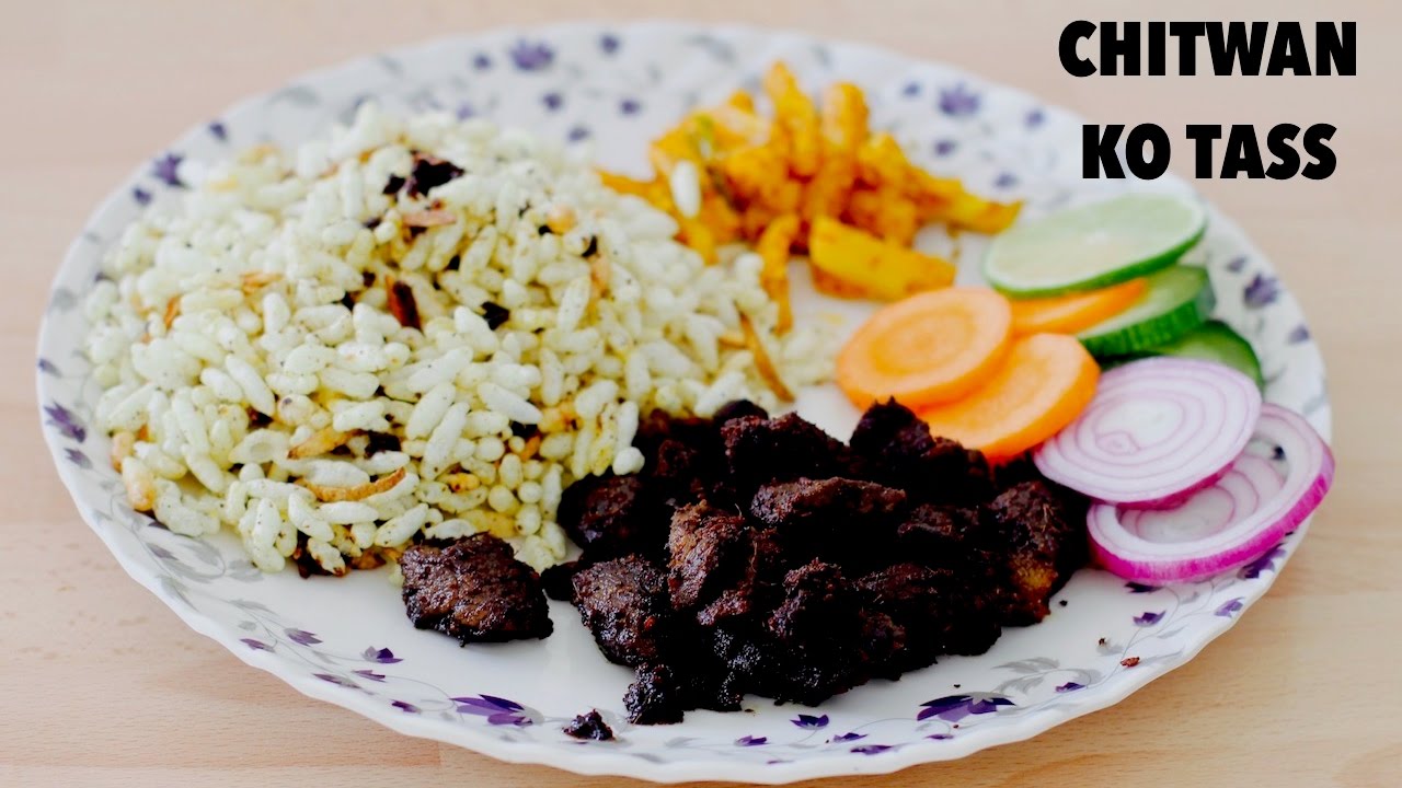 CHITWAN KO TASS (TAAS) | चितवन को तास | MUTTON TAAS | MUTTON STARTER ...