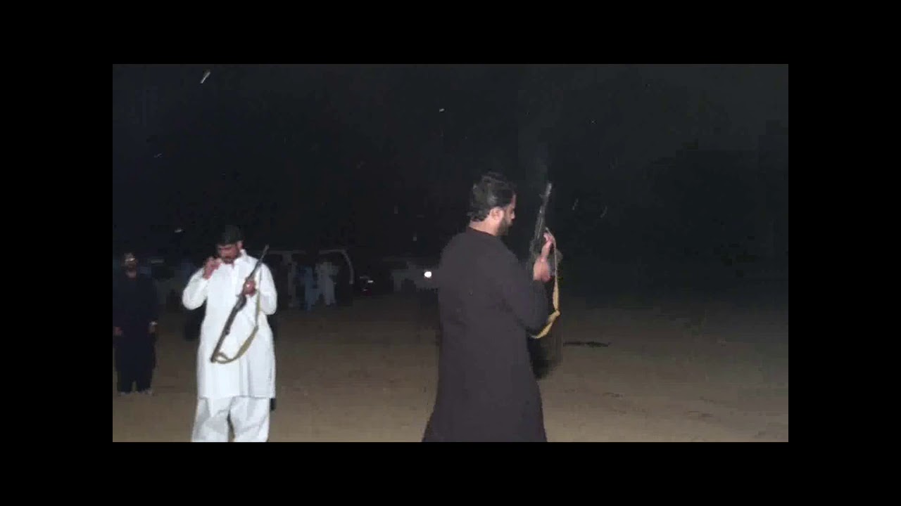 Wedding firing by Junaid Butt grup - YouTube