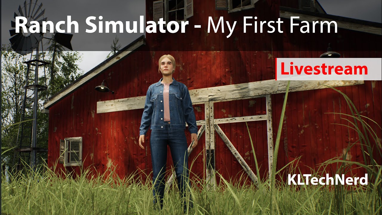 My First Farm - Ranch Simulator 🔴 Sunday Live Nov - 18 - 2022 - YouTube