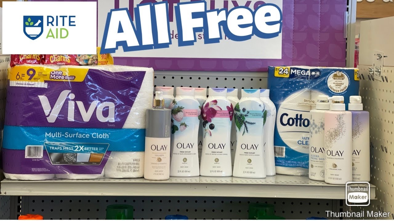 Rite Aid Haul - Get 5 Olay Free! All Digital - Week Of 11/13-11/19/22 ...