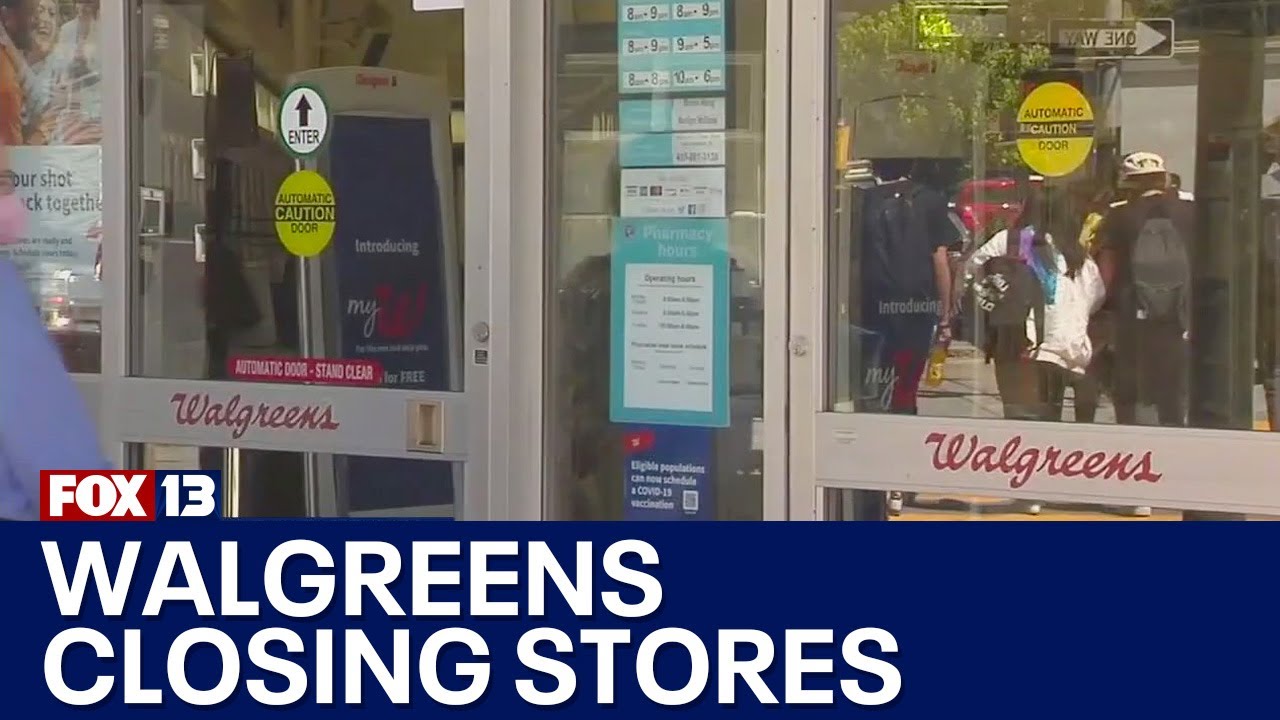 Walgreens to close 1,200 US stores over 3 years - YouTube