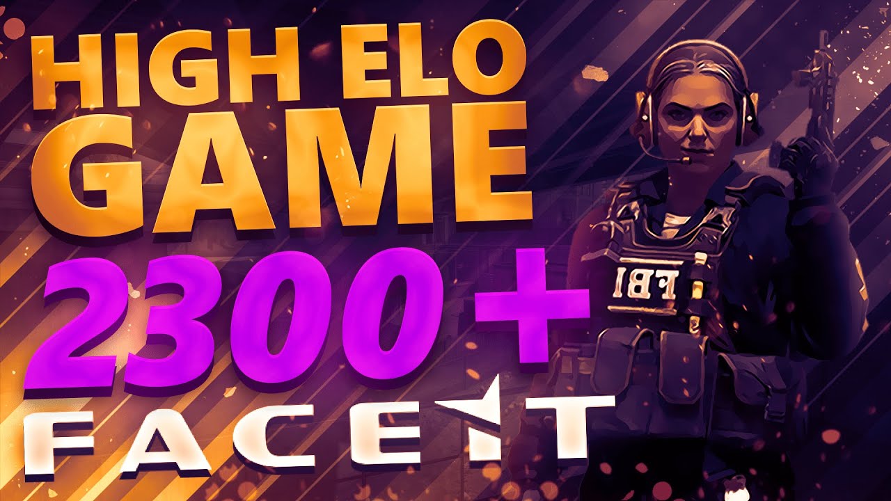 Dominating an intense high elo game in Faceit - YouTube