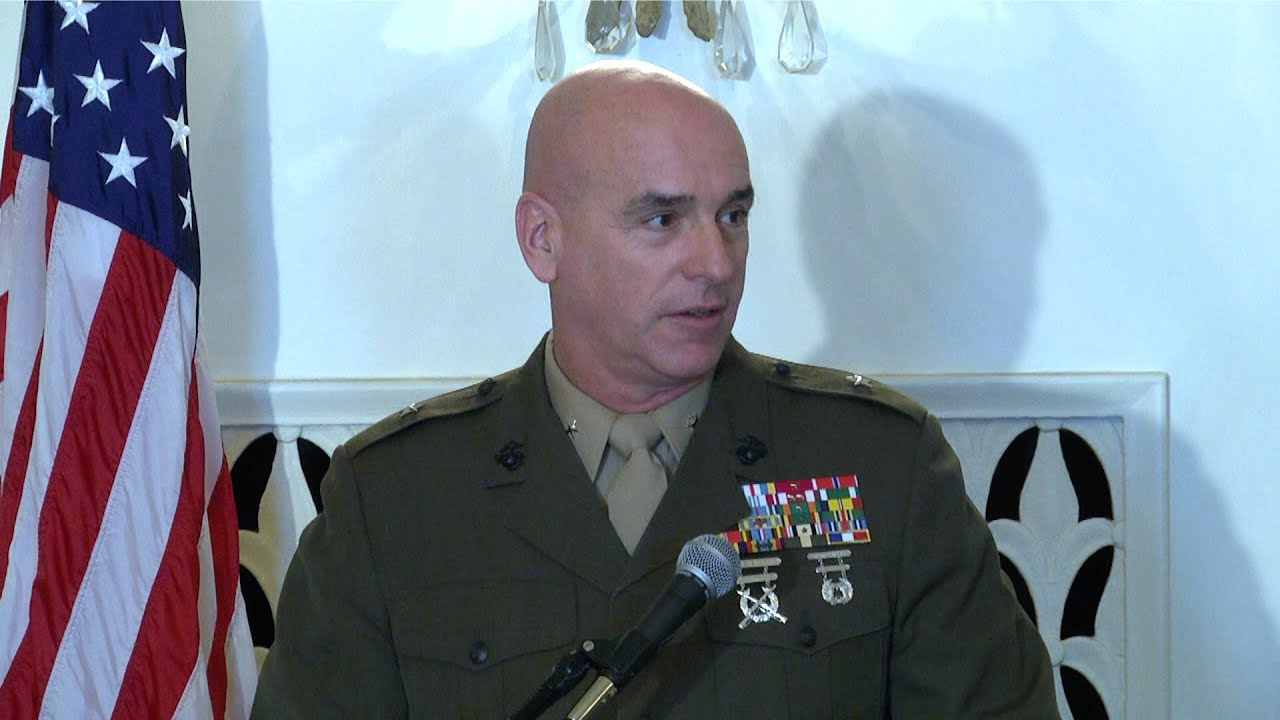 2016 Marine Day Luncheon - Brigadier General David A. Ottignon, USMC ...