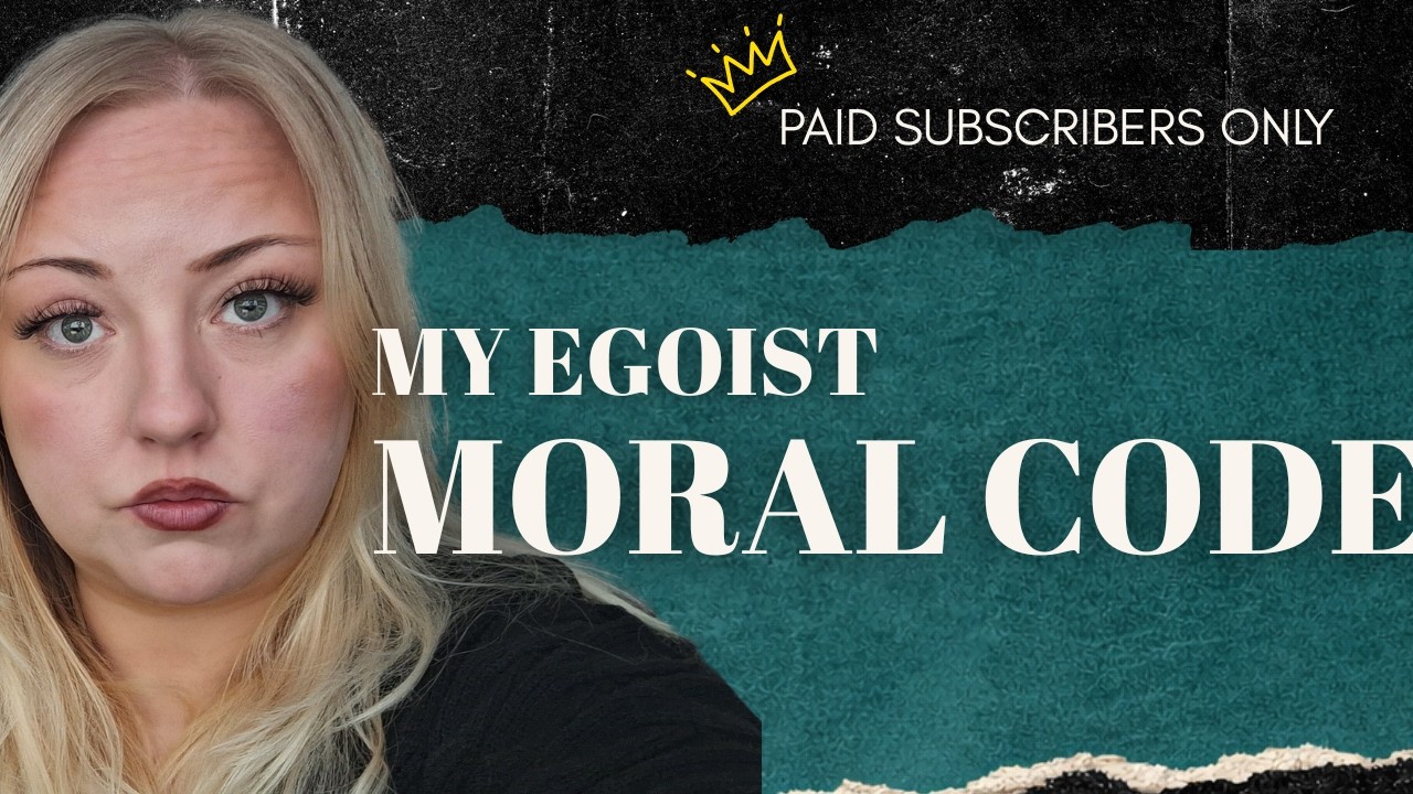 My Antisocial Moral Code - YouTube