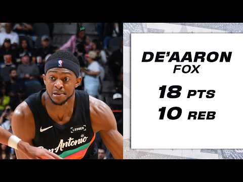 De’Aaron Fox Drops Double-Double vs. Dallas | 18 PTS, 10 AST