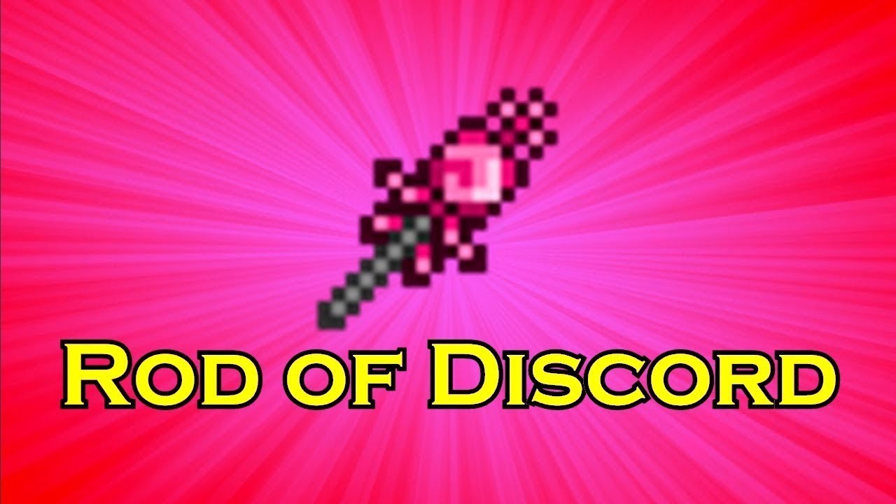 Rod of discord farm/ Afk farm Terraria - YouTube