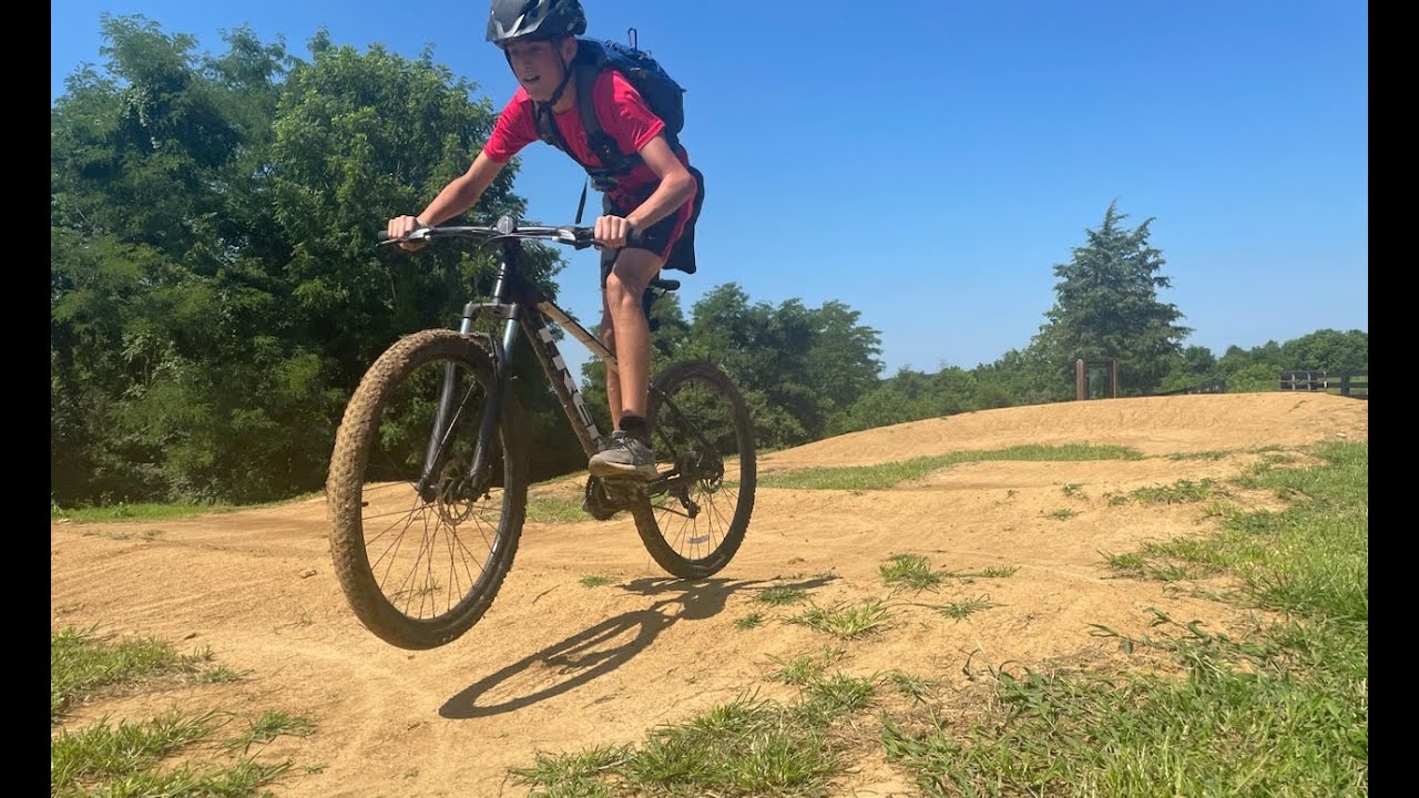 Mountain Biking at Turkey Run Park/ Silo Bike Park - YouTube