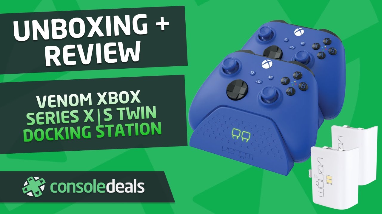 Venom Xbox Series S|X controller Twin Docking Station (Unboxing ...