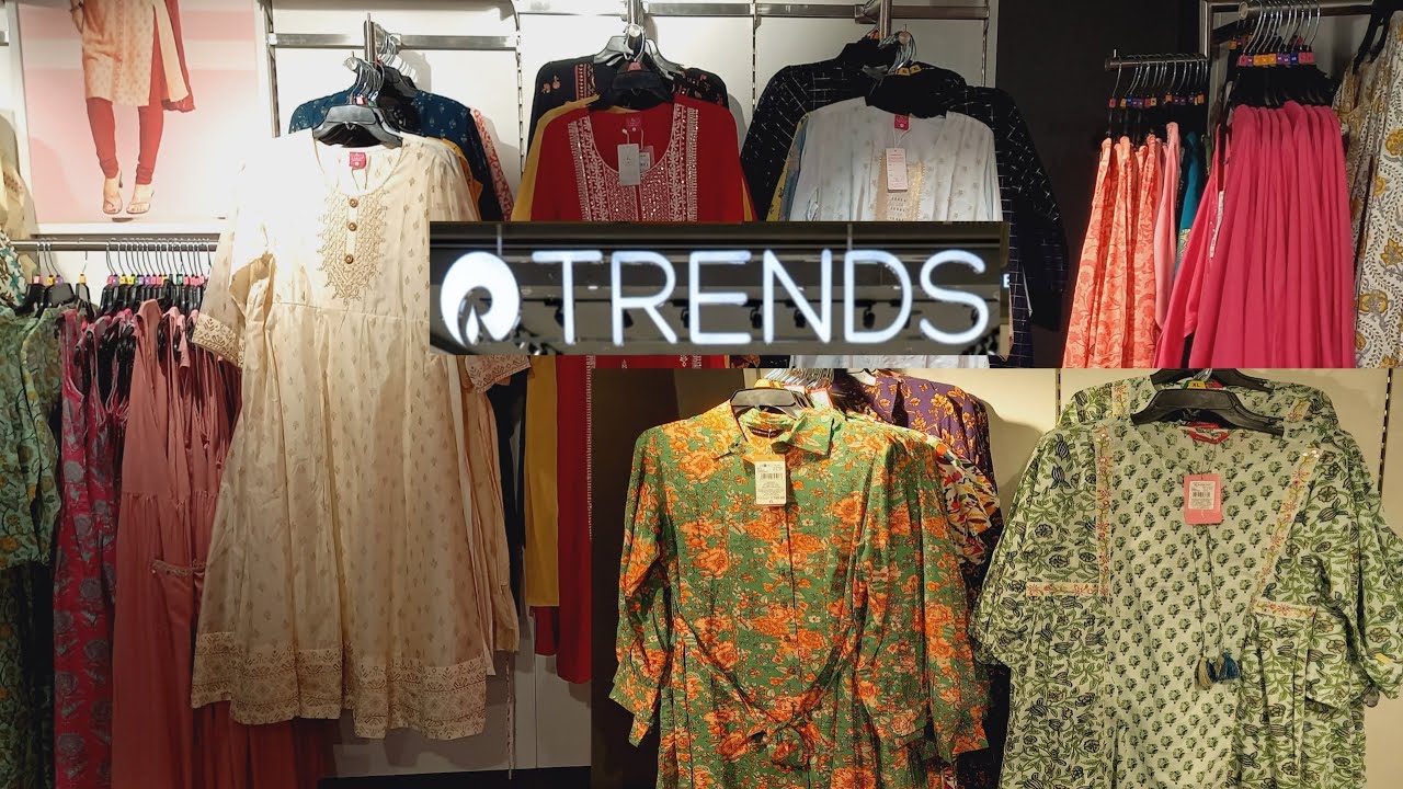 Reliance trends new collection 2024| trends festival kurti collection ...
