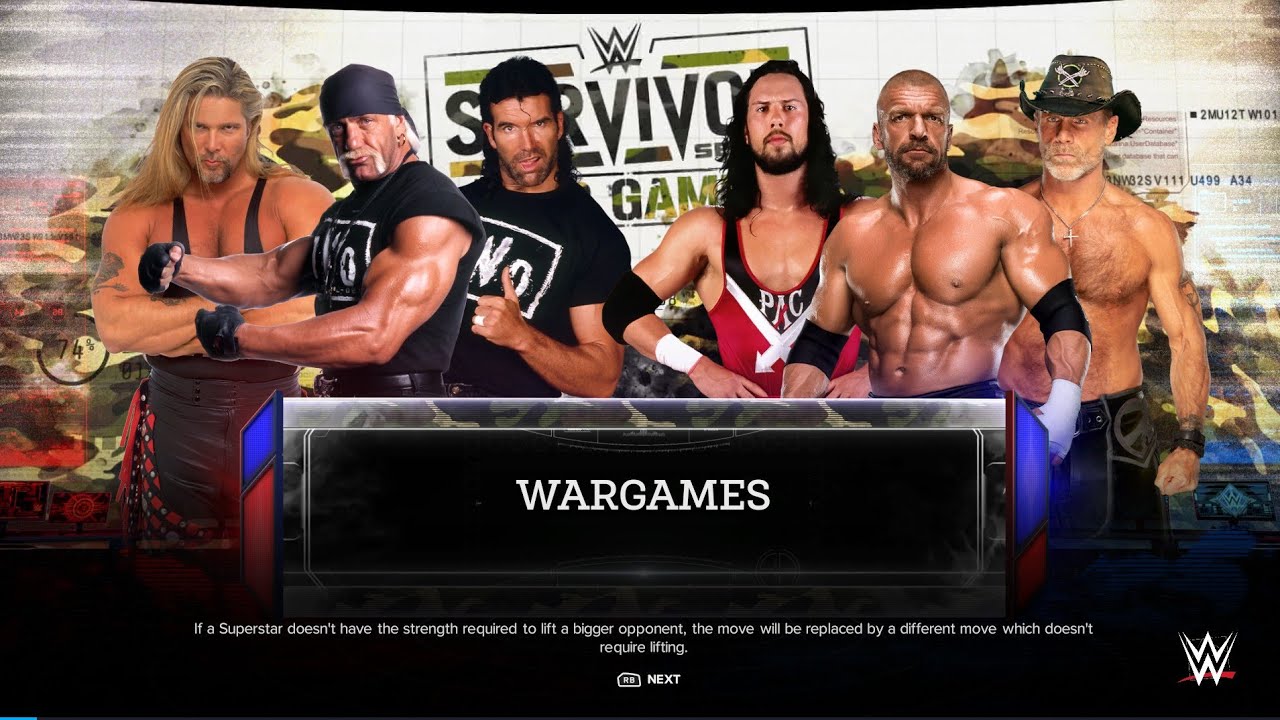NWO vs DX in a Wargames Match! - YouTube