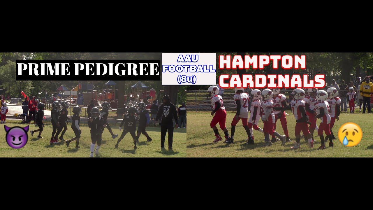 (AAU🏈) PRIME PEDIGREE GOES THE HELL OFF!! (8u🔥) - YouTube