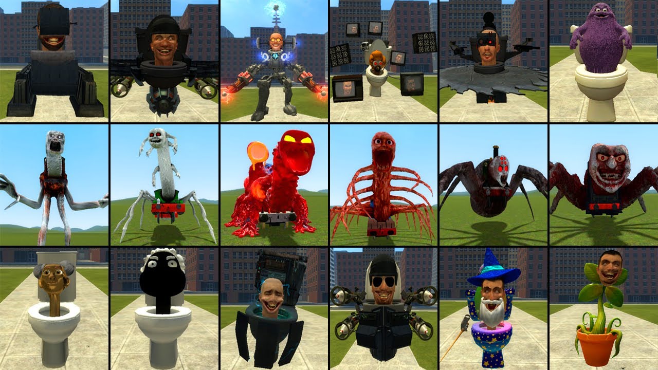 All Monster Thomas vs All Skibidi Toilet, Skibidi Plant, Skibidi Tesla ...