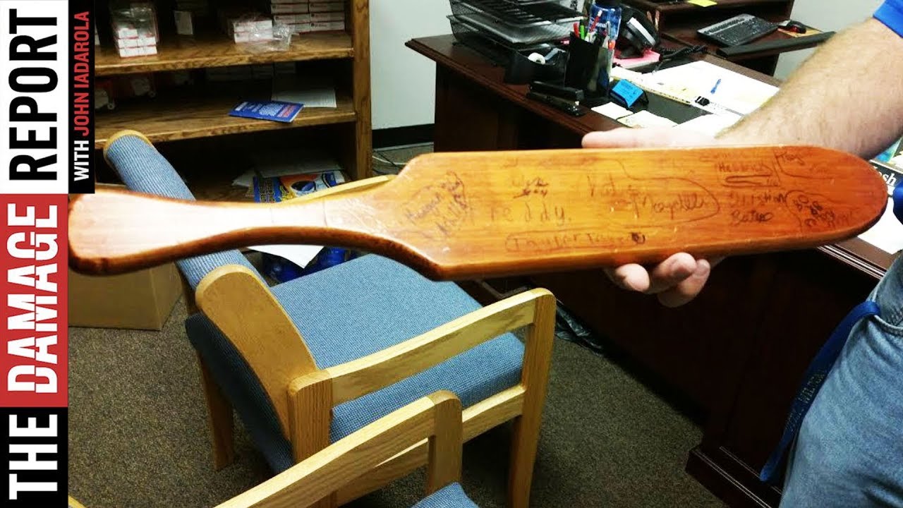 Charter School Brings Back Paddling - YouTube