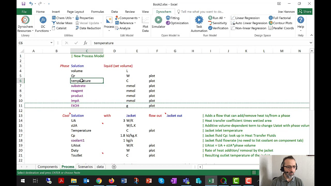 Dynochem Model Building Video 8: Best practices for the process tab ...