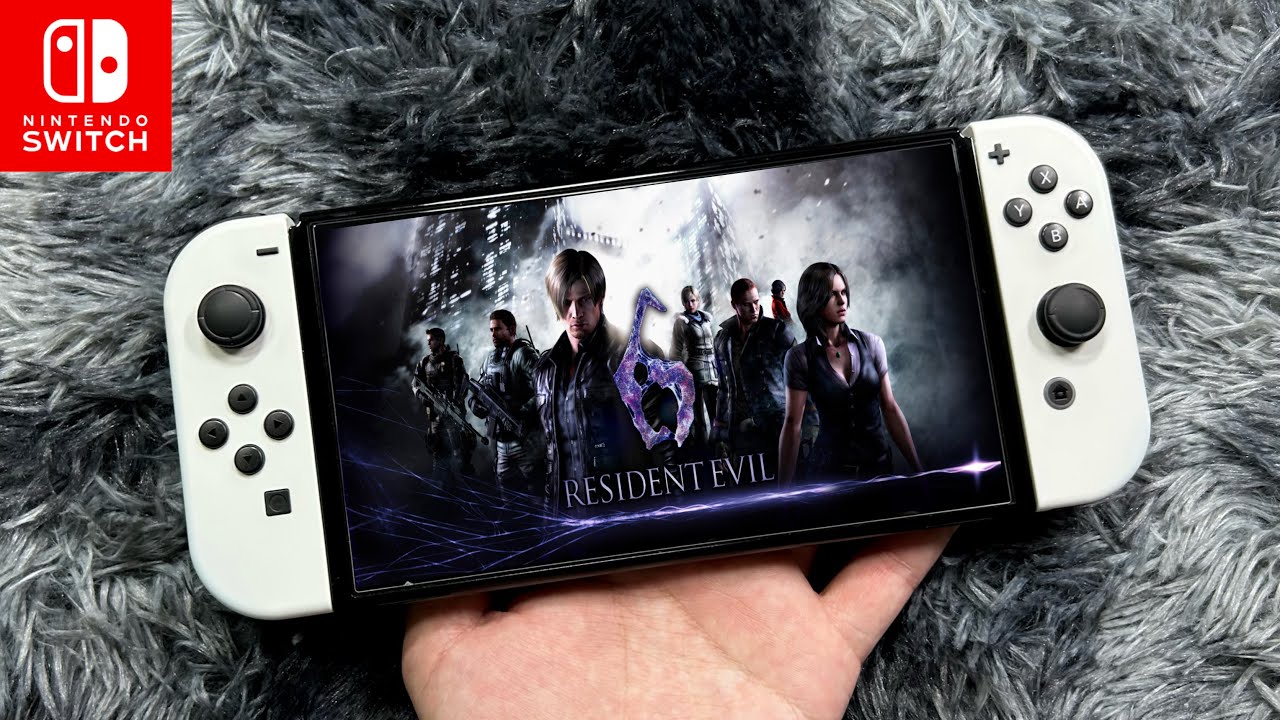 Resident Evil 6 on Nintendo Switch OLED Gameplay - YouTube