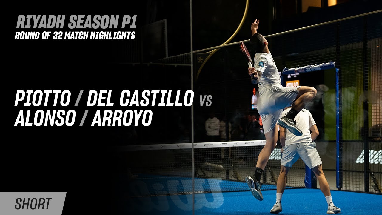 Riyadh Season Premier Padel P1 🇸🇦🎾 Piotto / Del Castillo vs. Alonso ...