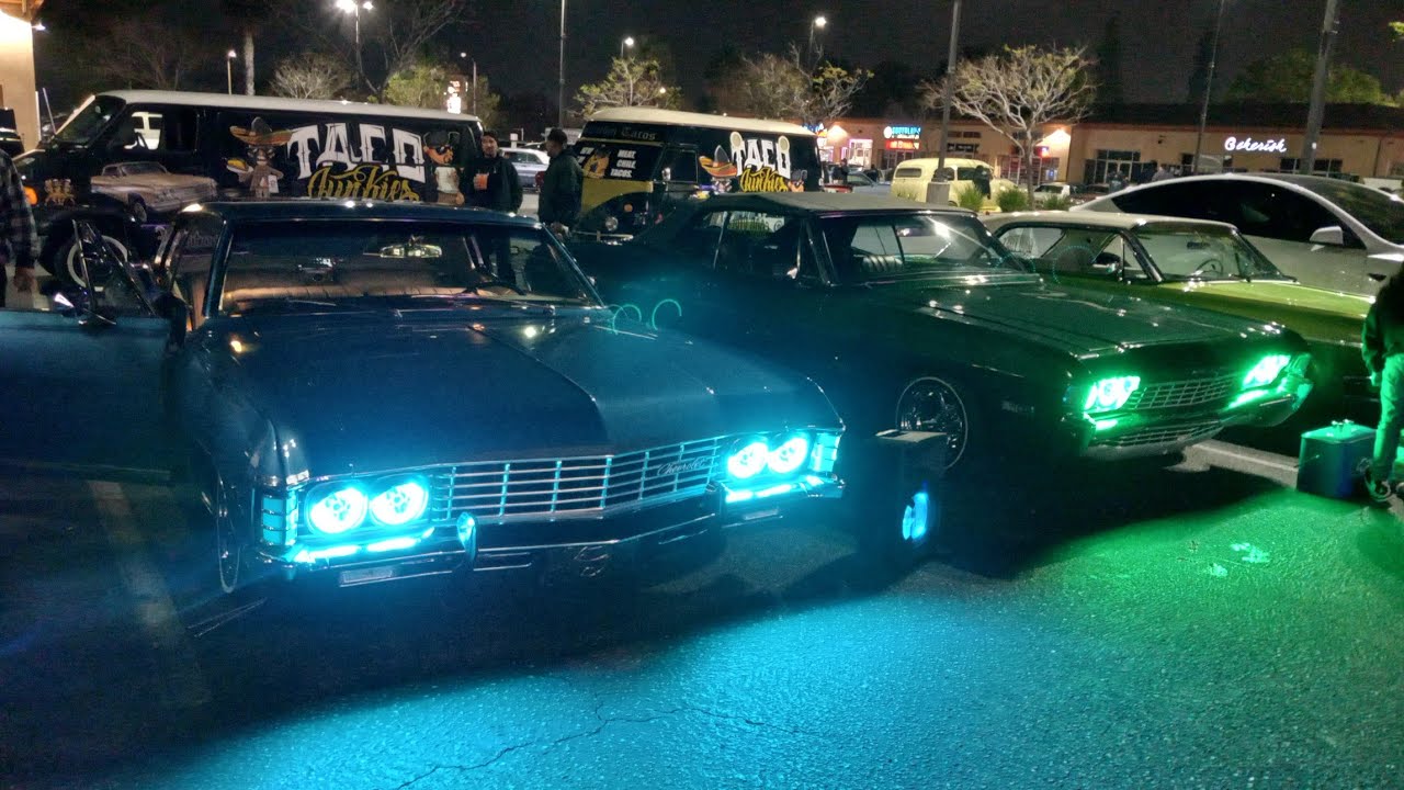 Fontana Lowrider Friday Cruise Night - YouTube