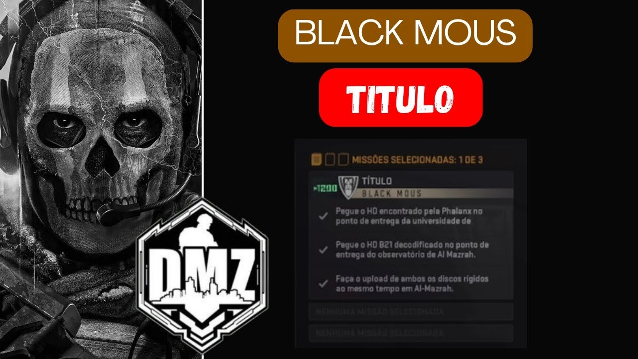 TÍTULO - BLACK MOUS - DMZ - YouTube