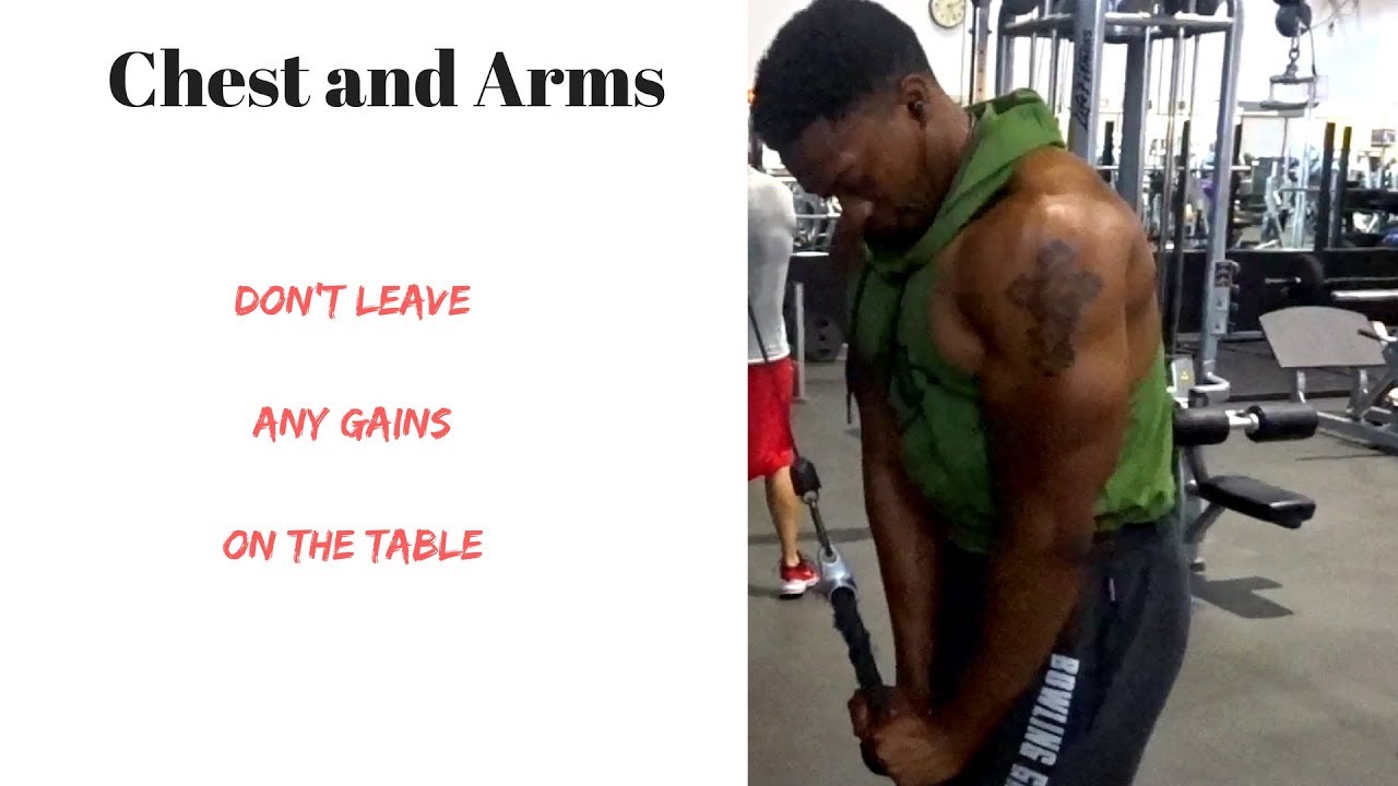 Chest and Arms workout | Building the best physique - YouTube