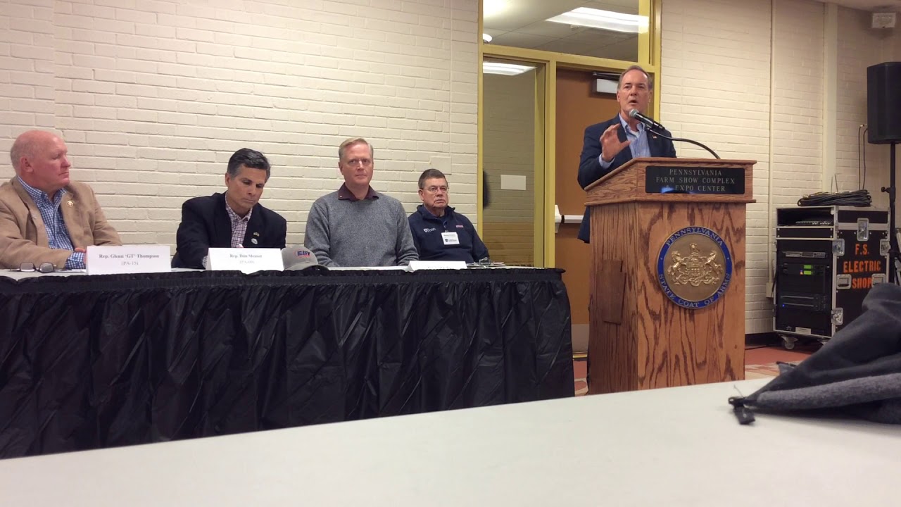 Congressan Thompson 2020 Ag Forum Congressman John Joyce PA District 13 ...