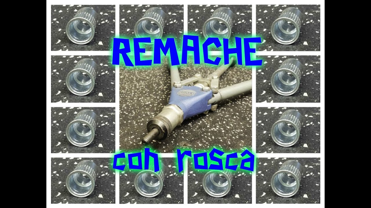 Herramientas desconocidas nº4 - Remachadora/remache con rosca - YouTube