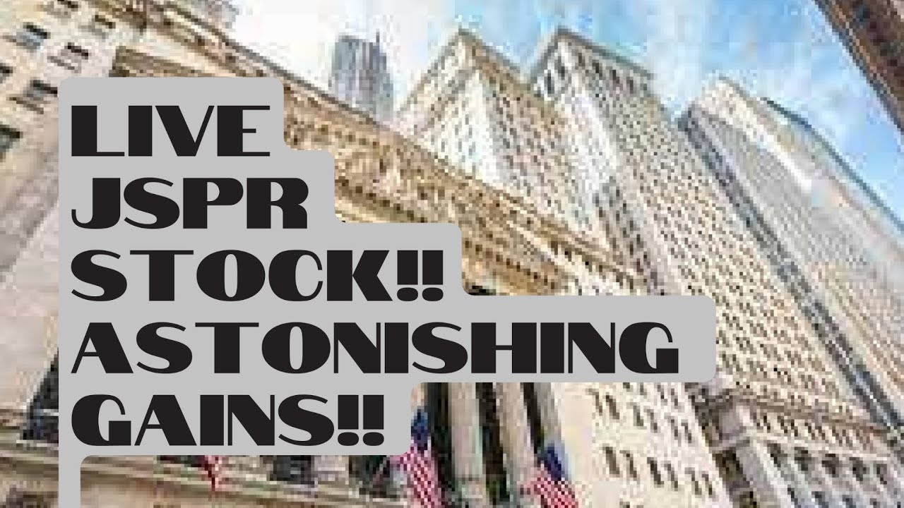 JSPR Stock Live. Jasper Therapeutics Inc - YouTube