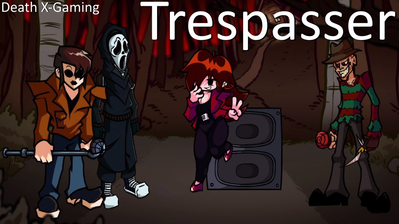 Friday Night Funkin' - Trespasser But It's Masky & Ghostface Vs Freddy ...