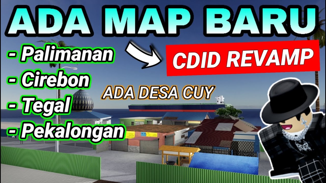 REVIEW MAP BARU DI CDID REVAMP V0.6 ( ADA DESA CUY ) | Car Driving ...