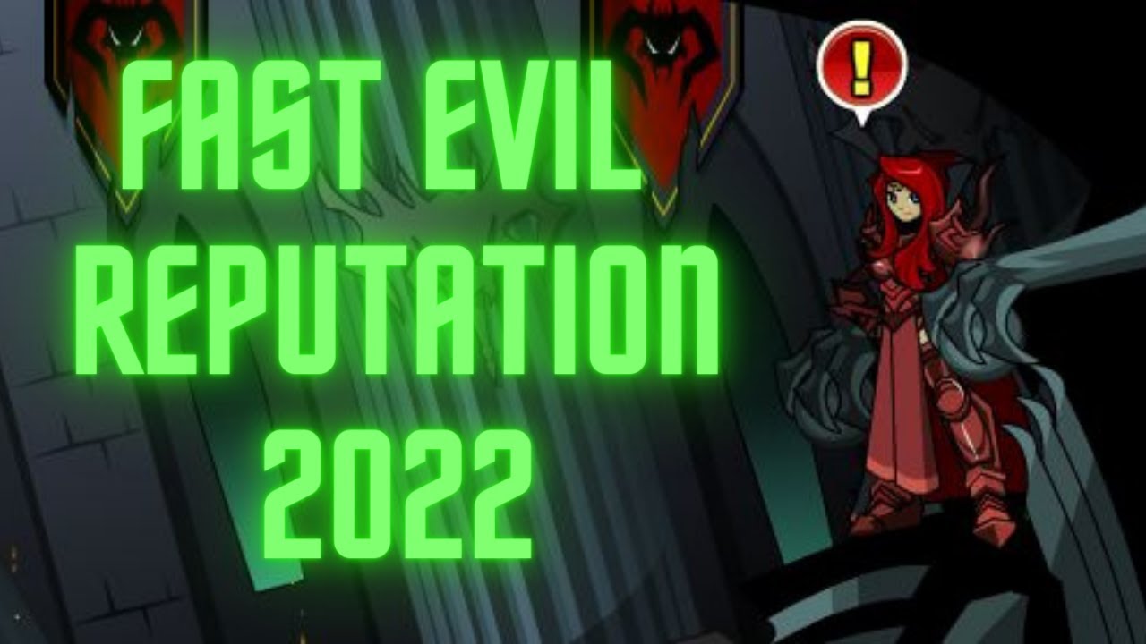 AQW | HOW TO RANK UP FAST IN EVIL 2022 - YouTube