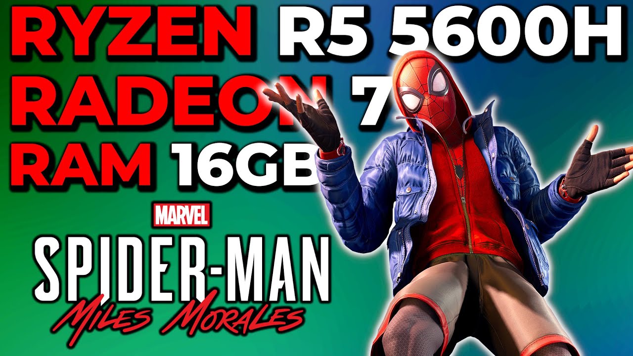 Spider-Man: Miles Morales | AMD RYZEN R5 5600H Performance | Beelink ...