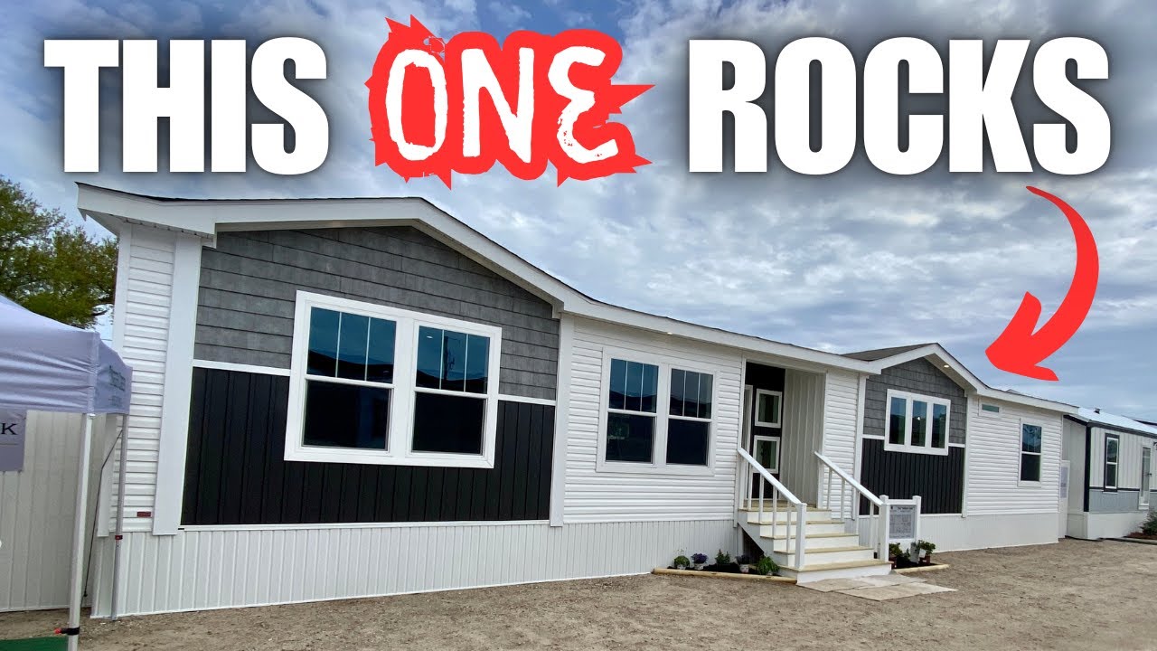 STUNNING NEW mobile home that offers a harmonious blend of STYLE ...