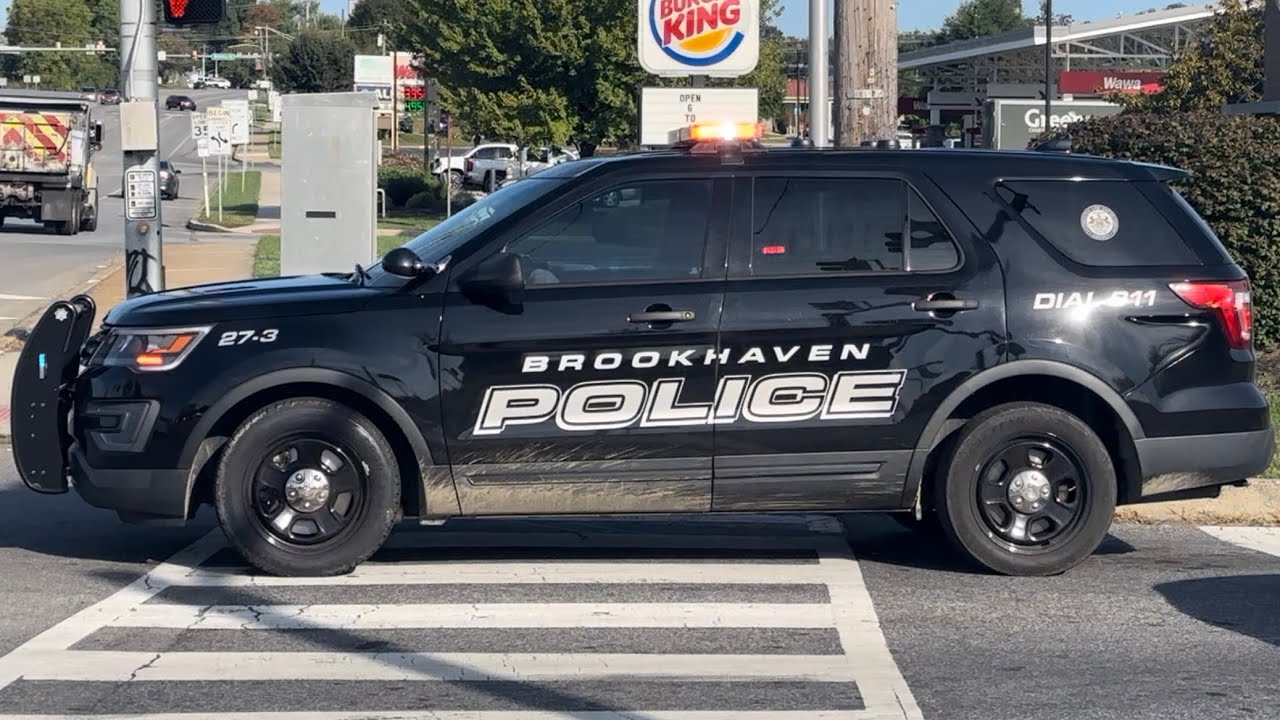 Brookhaven Police Department 27-3 Responding 9-21-23 - YouTube
