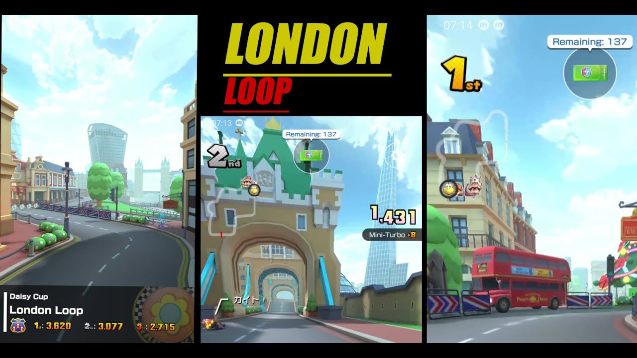 TRACK London Loop - Mario Kart Tour - YouTube